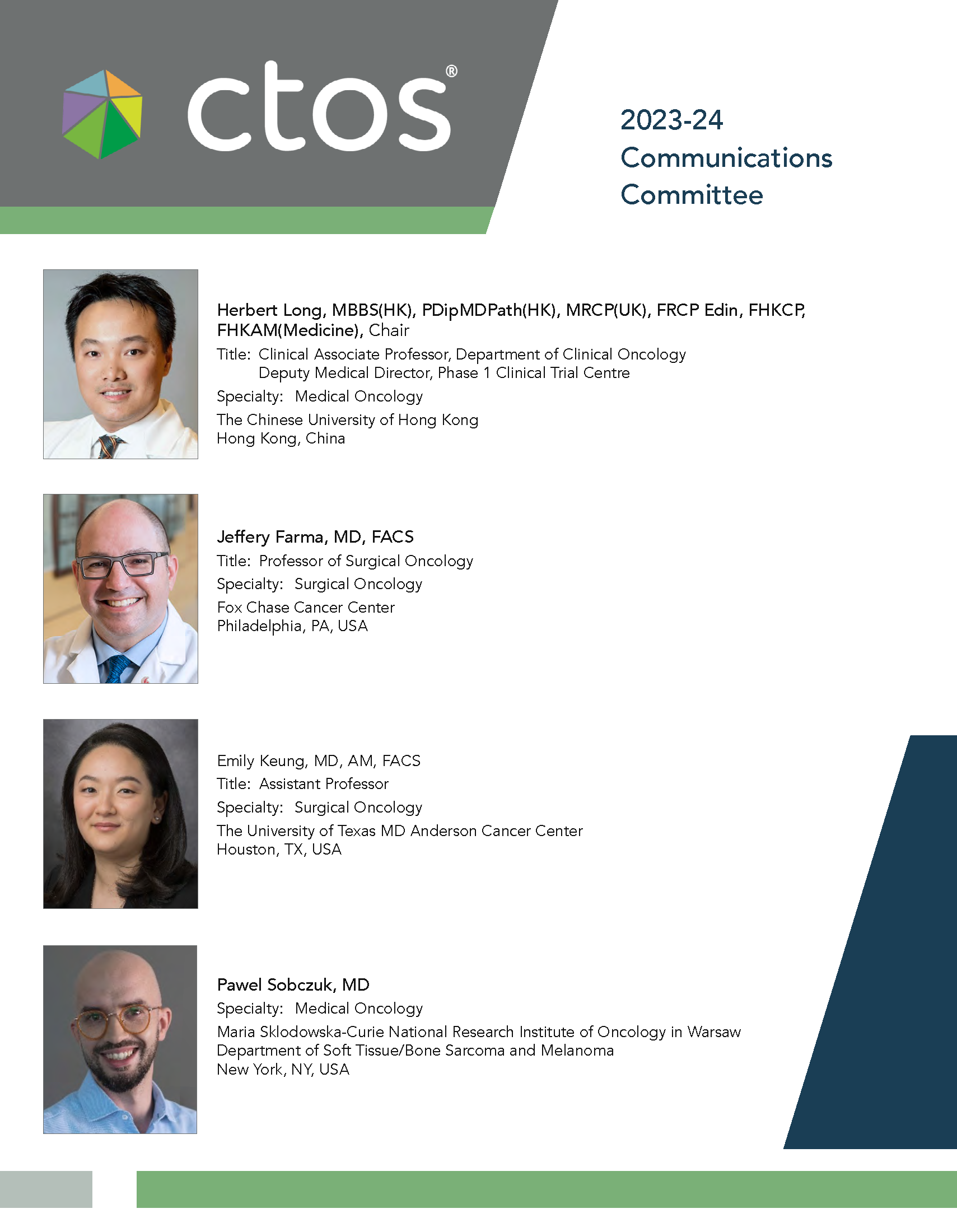 CTOS > About > Committees